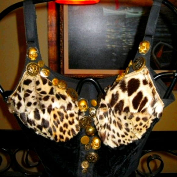 Kristi Smart | Tops | Leopard Skin Bustier By Kristi Smart | Poshmark